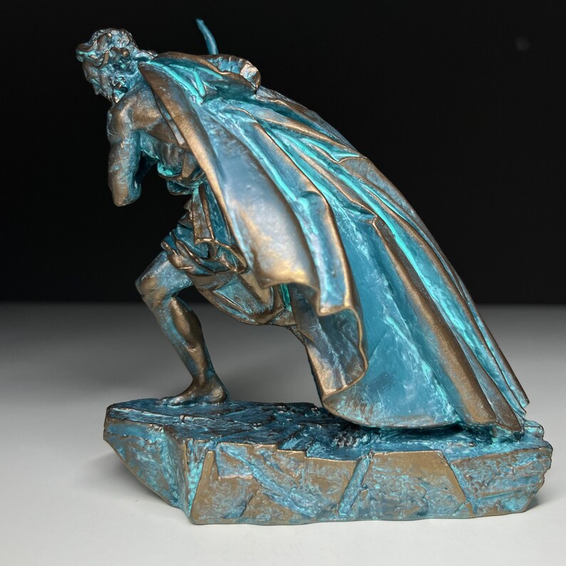 Moses Greek Mythology Statue Old Bronze - Etsy