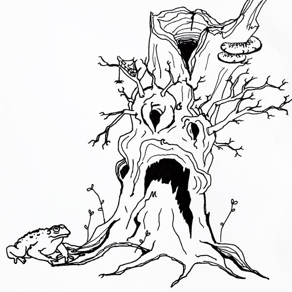 Swamp Coloring Page - Etsy