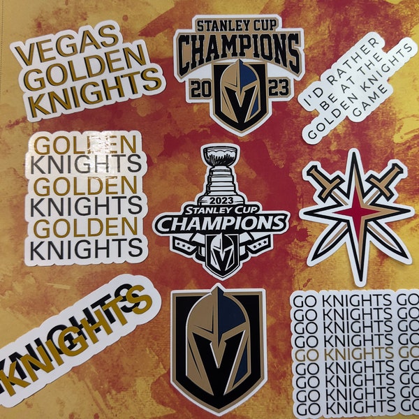 Golden Knights Stanley Cup Stickers - Etsy