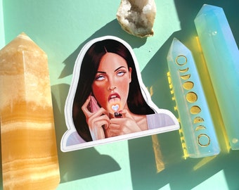 Megan Fox Sticker - Etsy