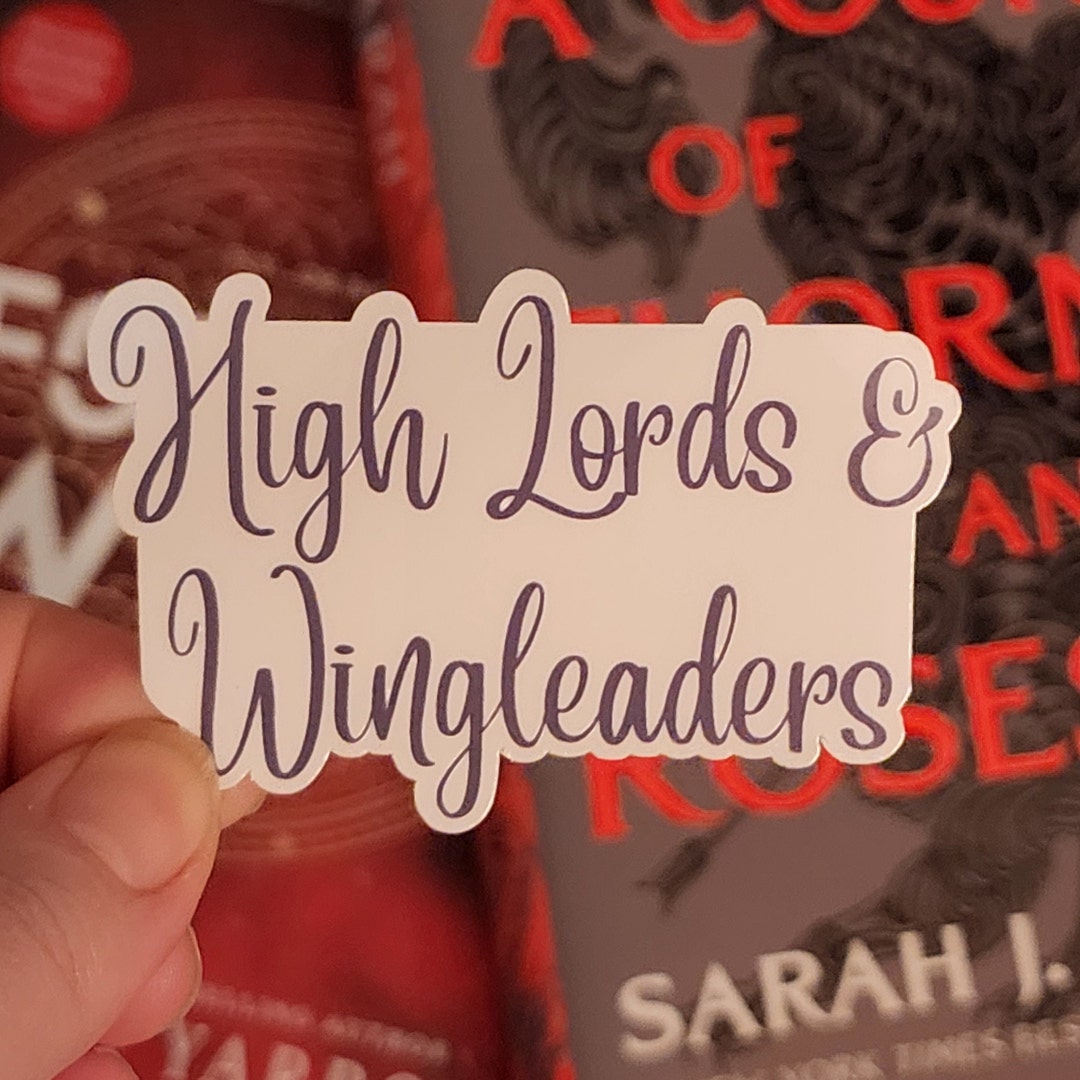 High Lords and Wingleaders Sticker Booktok Sticker - Etsy