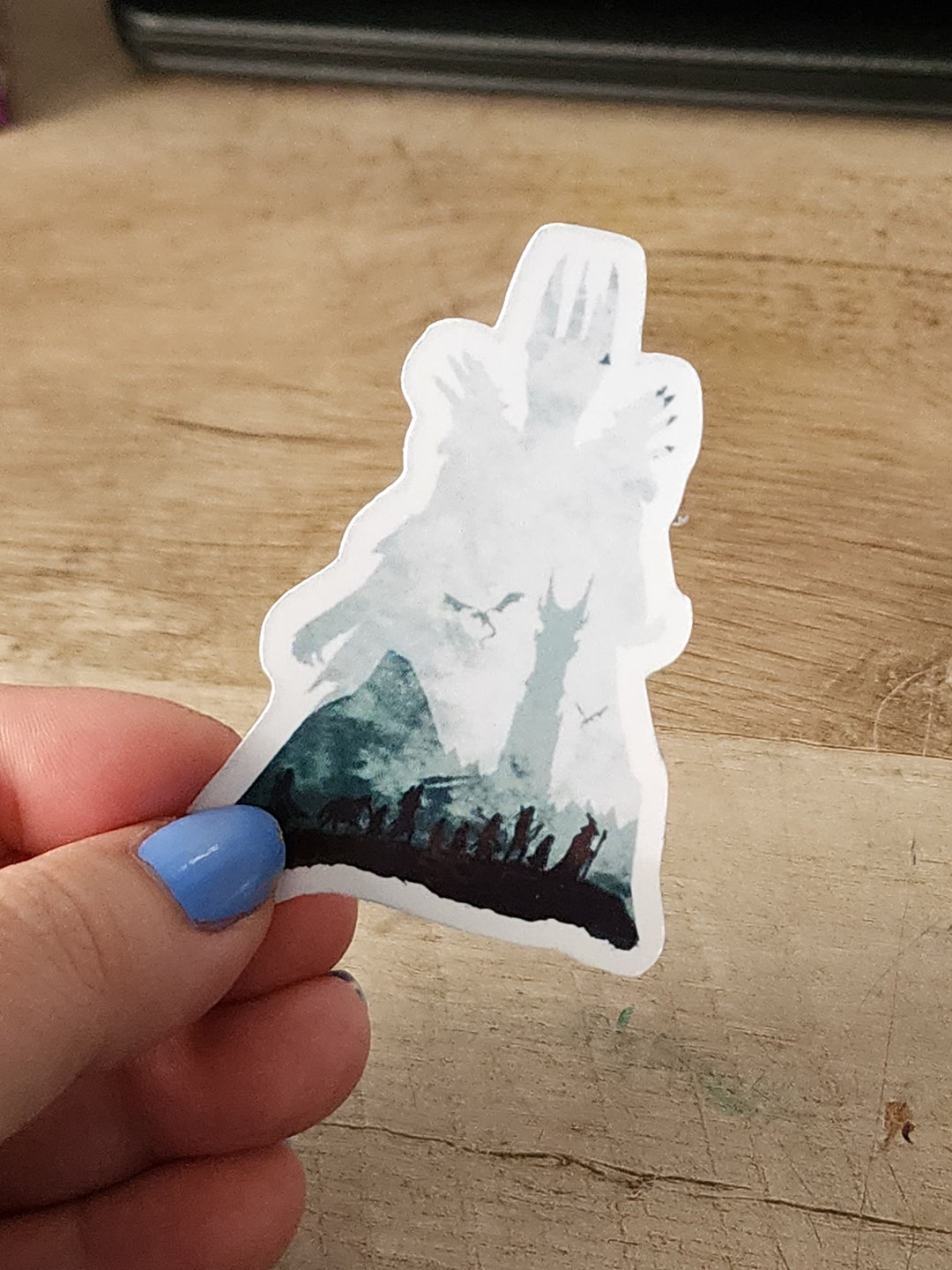 Book Sticker Lord of the Rings Sticker - Etsy