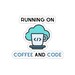 Coffee and Code Programmer Funny Tech Sticker, IT Programming Coffee Laptop Coder Decal ...