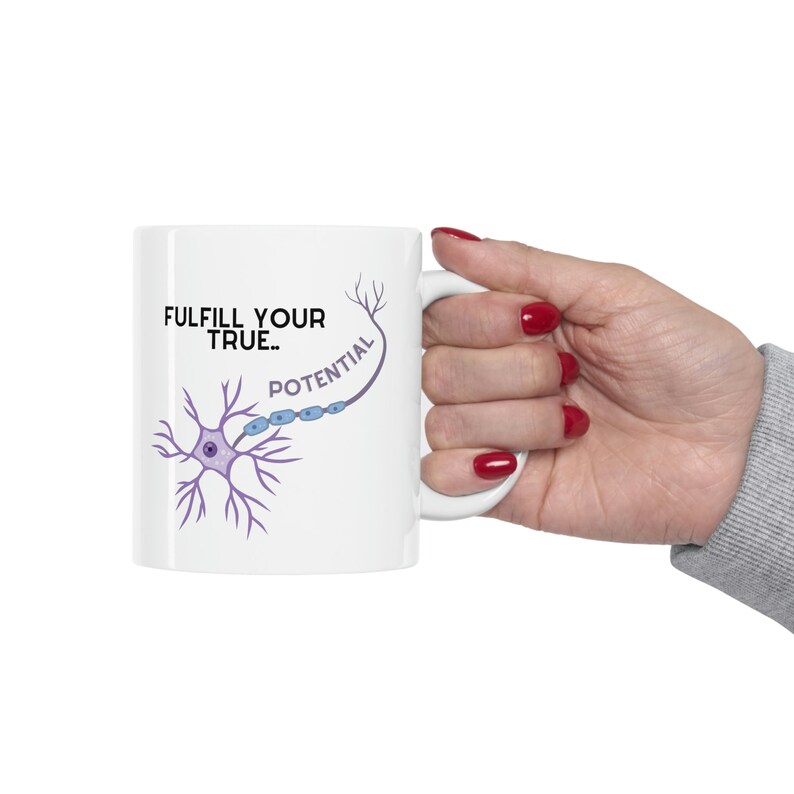 Neuron Mug Funny Science Gift, Science Teacher Gift STEM Neuroscience ...