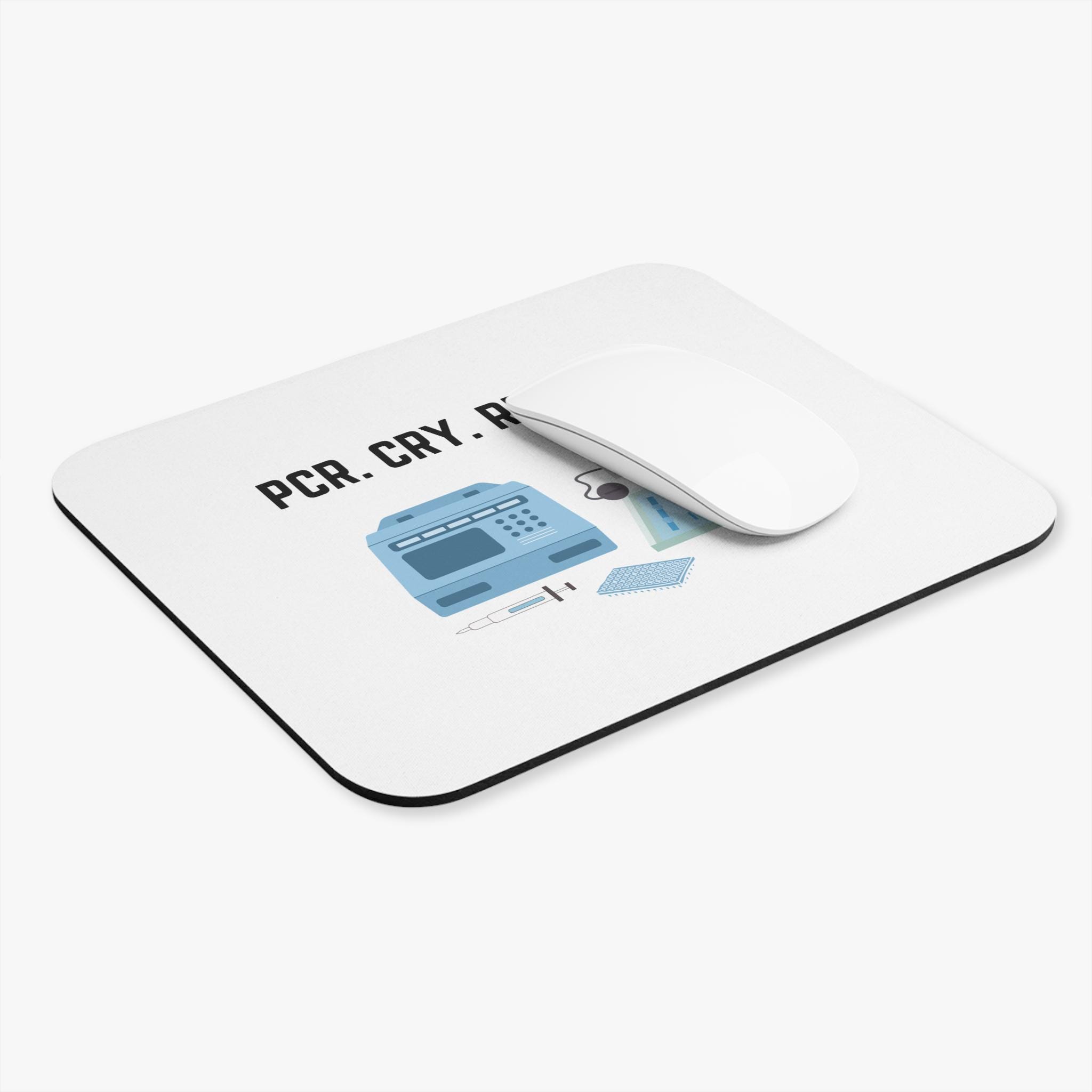 Pcr-cry-repeat Funny Molecular Biology Mouse Pad, Funny Biology Student ...