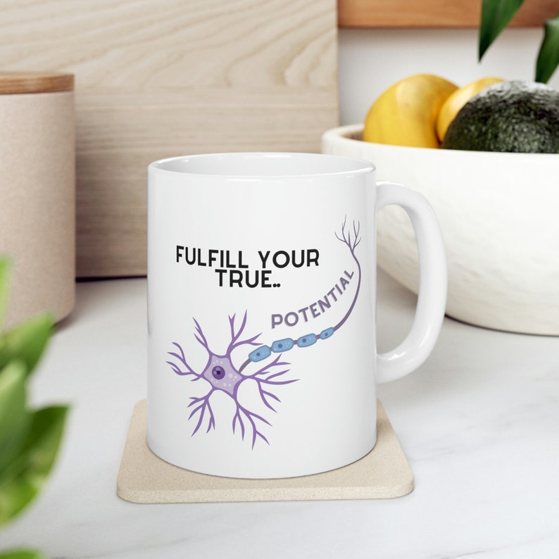 Neuron Mug Funny Science Gift, Science Teacher Gift STEM Neuroscience ...