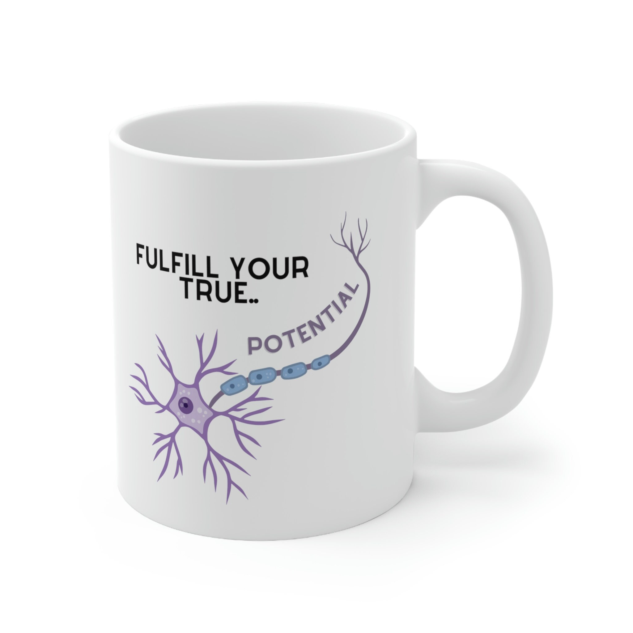 Neuron Mug Funny Science Gift, Science Teacher Gift STEM Neuroscience ...