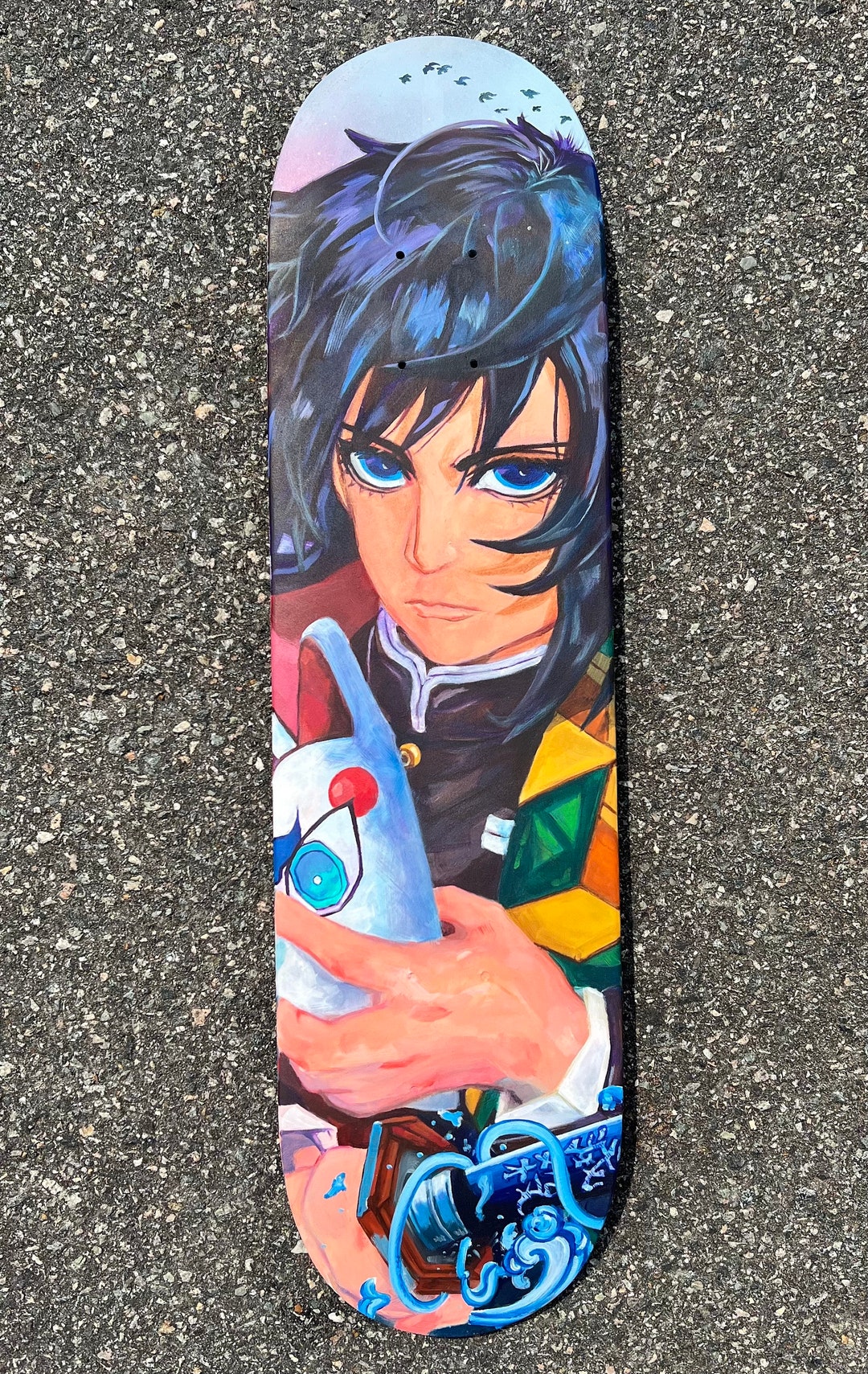 Anime Skateboard Custom Deck - Etsy