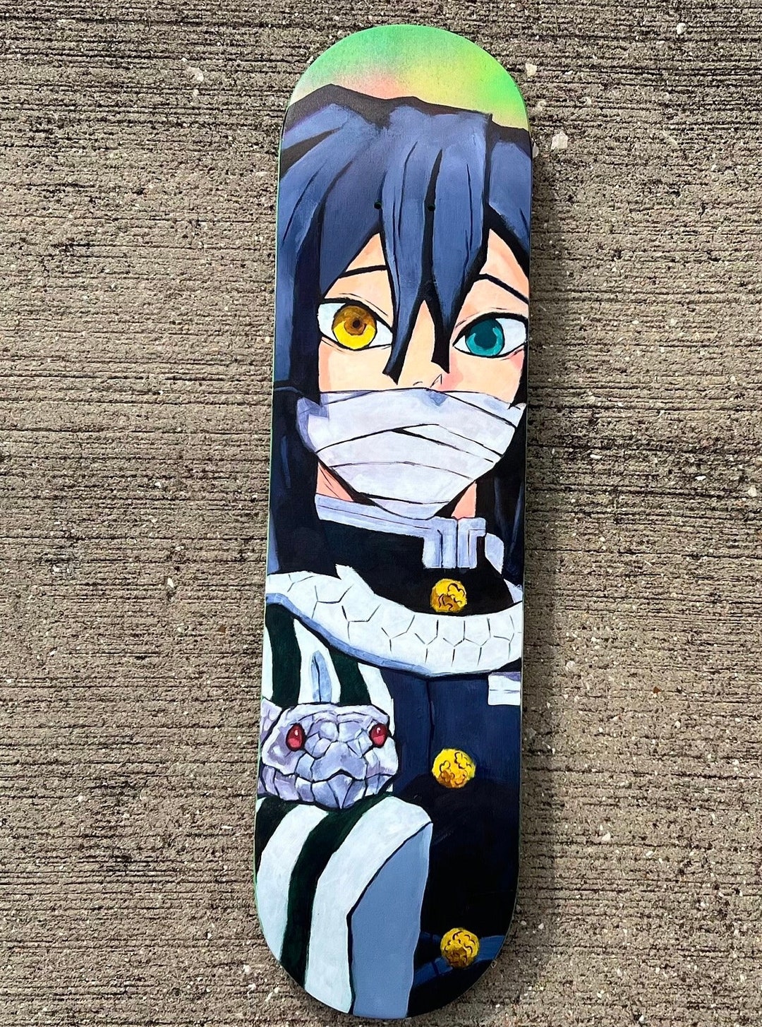 Anime Skateboard Custom Deck - Etsy