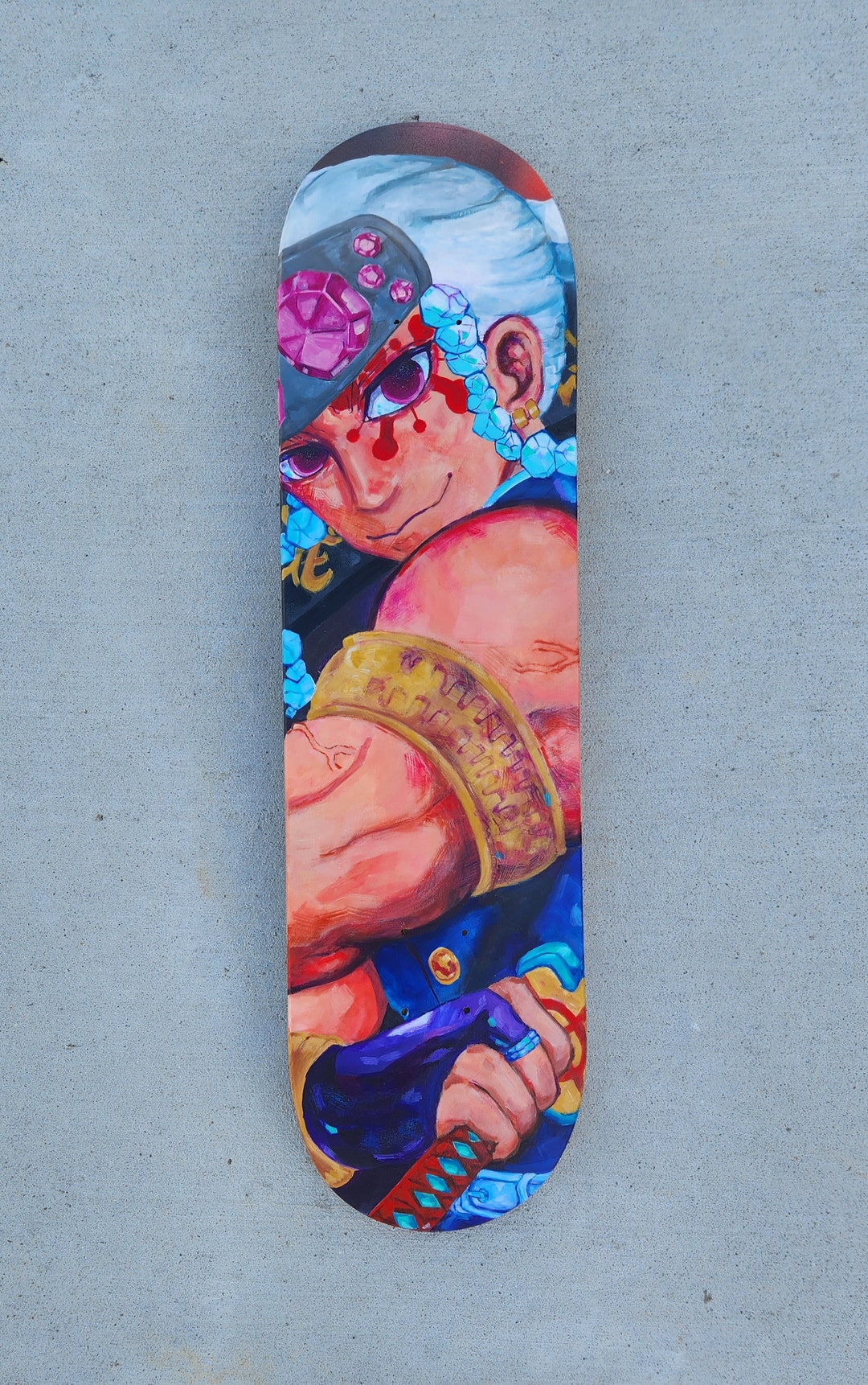 Anime Skateboard Custom Deck - Etsy