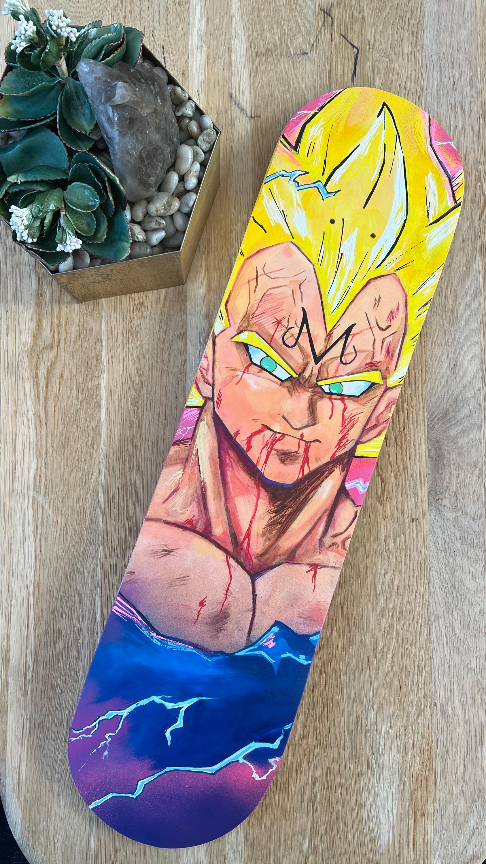 Anime Skateboard Custom Deck - Etsy
