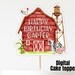 Farm Cake Topper, Red Barn Cake Topper, Printable Farm Theme, Digital ...