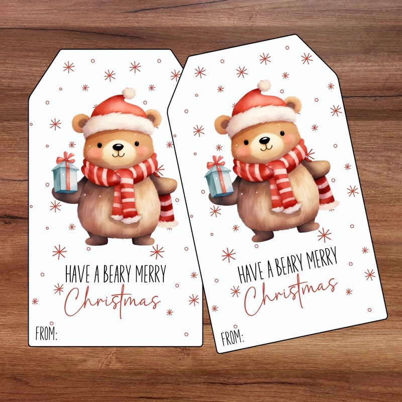 Teddy Bear From Santa - Etsy