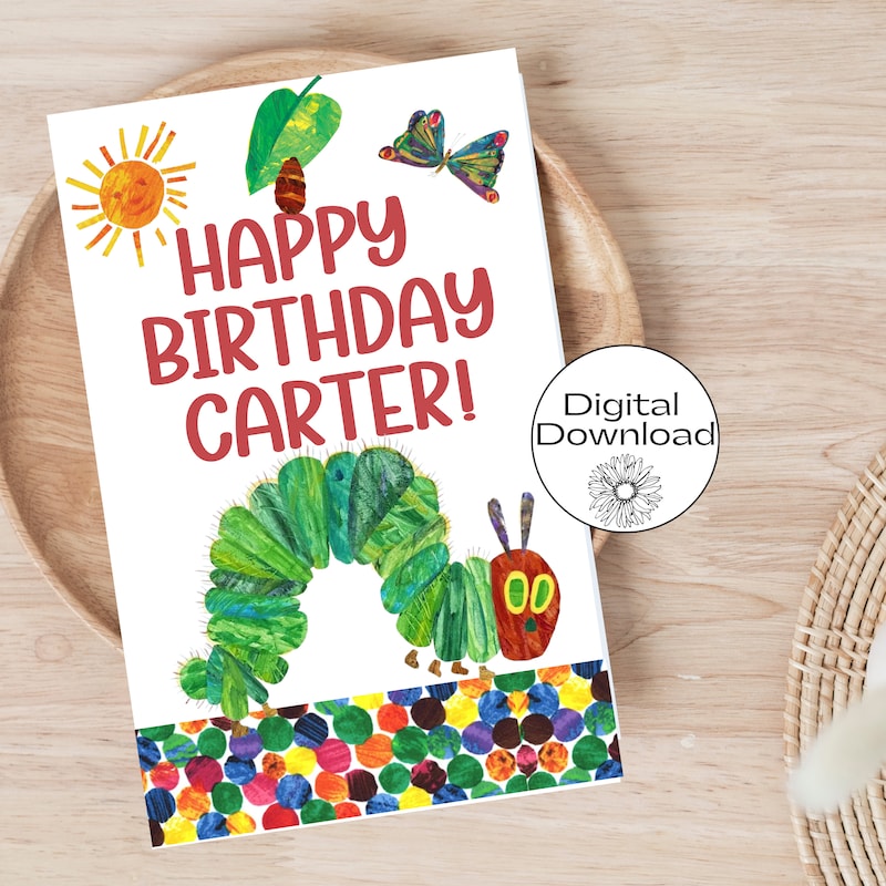 Very Hungry Caterpillar Birthday - Etsy