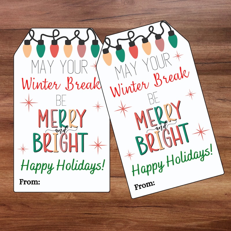 Winter Gift Tags - 60+ Gift Ideas for 2025