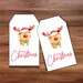 Sweet Christmas Gift Tag, Printable Holiday Favor Tag, Neighbor Cookie ...