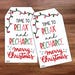 Time to Relax and Recharge Gift Tag, Teacher Christmas Tag, Holiday Tag ...