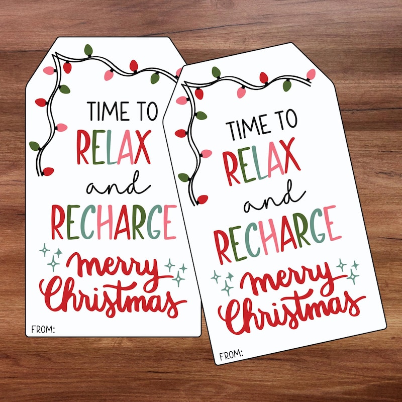 Christmas Card Relaxing - Etsy