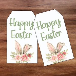 Easter Gift Tags, Happy Easter Gift Tags, Easter Printable Tags, Easter ...