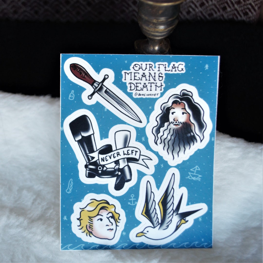 Our Flag Means Death Sticker Sheet - Etsy