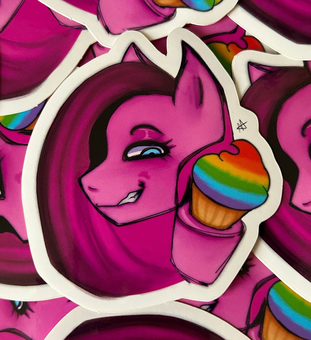 Pinkie Pie Cupcakes Sticker - Etsy