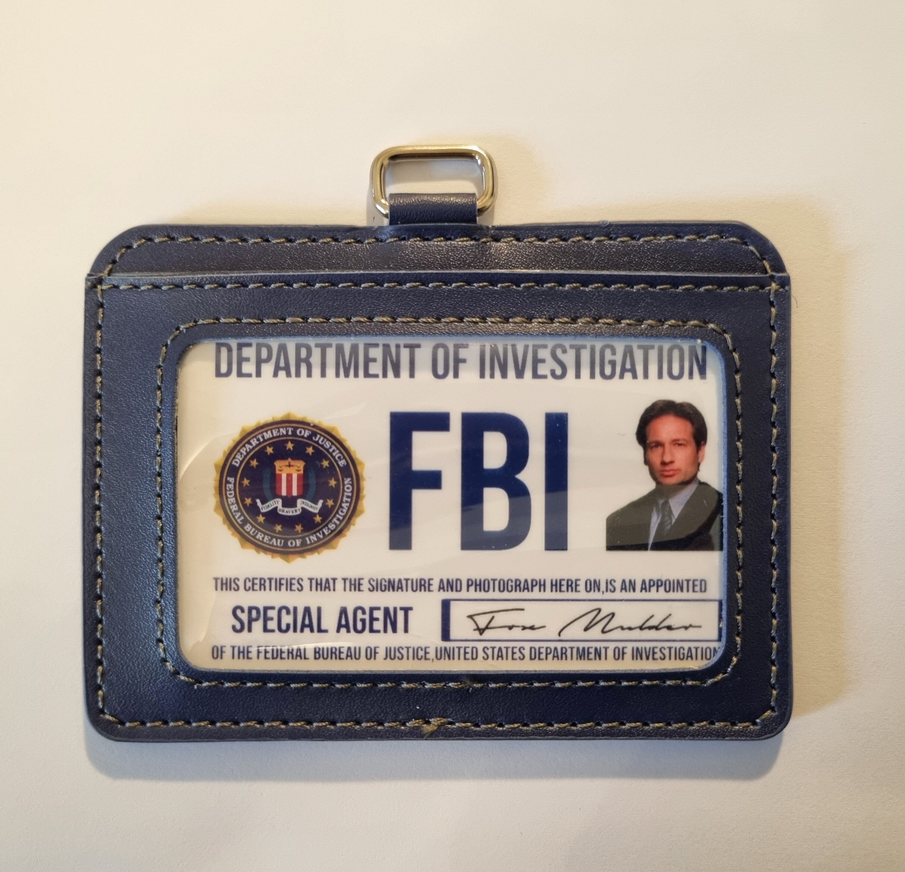 X Files Cosplay ID Cards: Dana Scully & Fox Mulder Authentic - Etsy UK