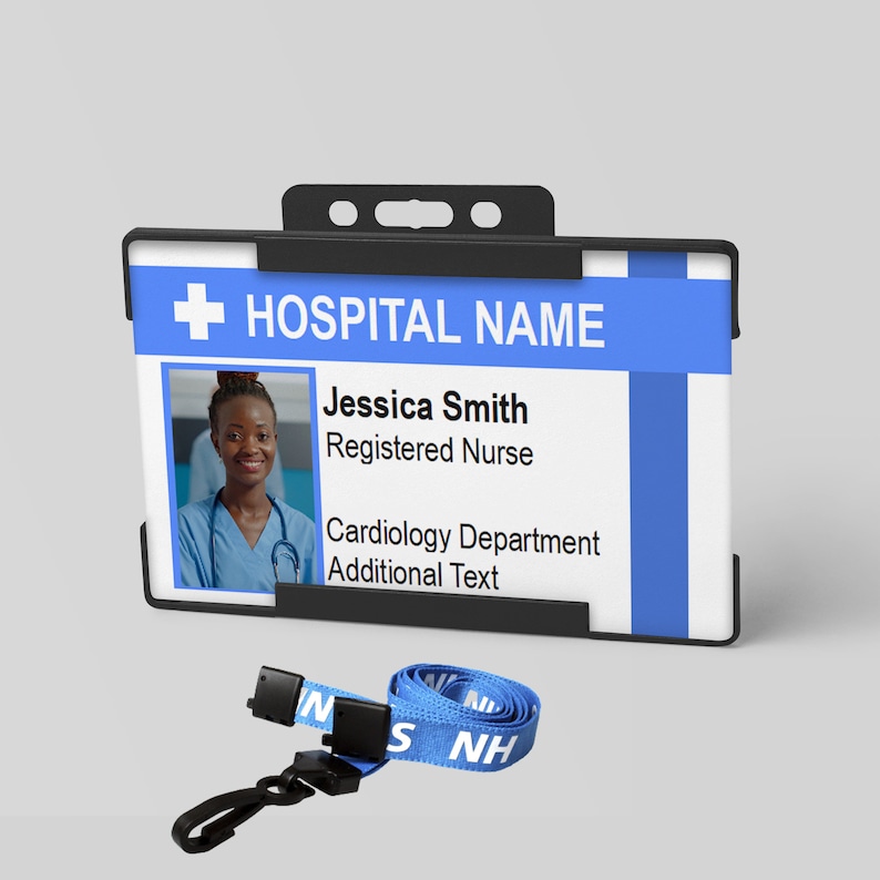 Nurse ID Card - Etsy