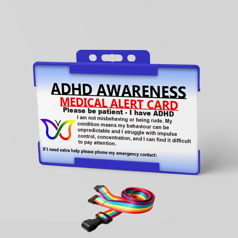ADHD Awareness Card - Etsy