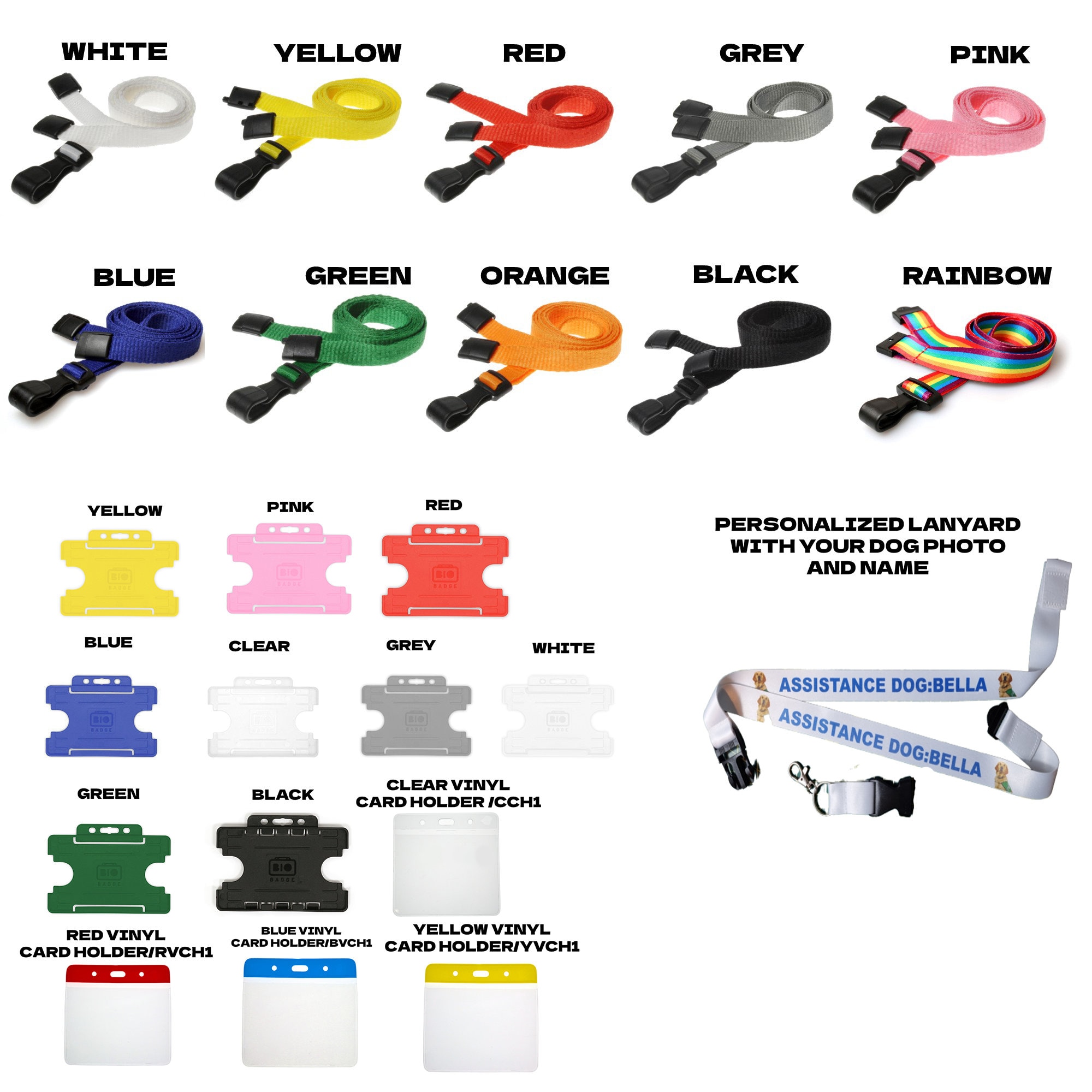 Assistance Dog Card in French Carte De Chien - Etsy