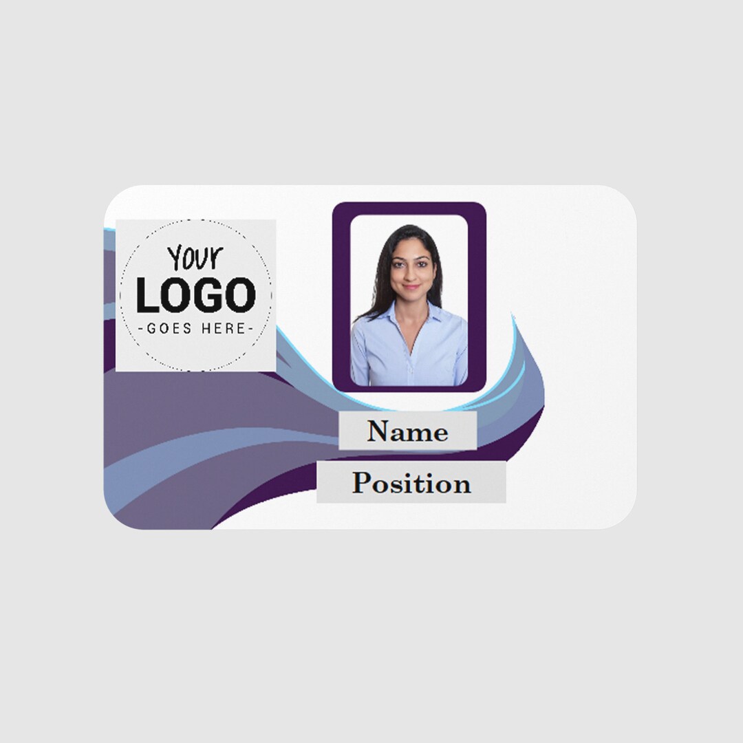 ID Card for Businesses-detailed Personalized Identification Card Your ...
