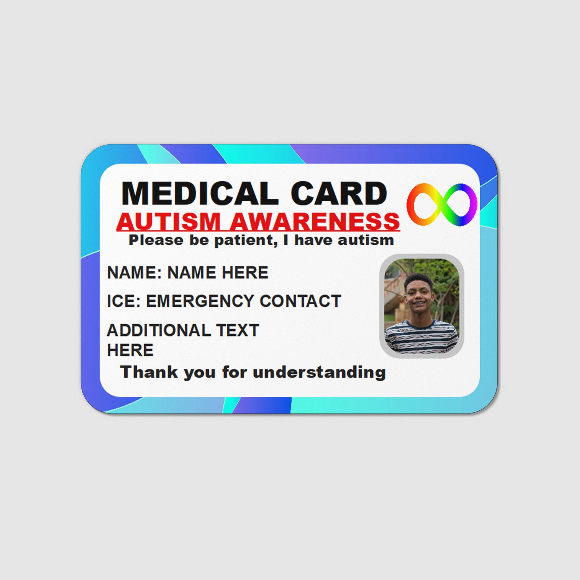 ID Cards That Indicate Autism Spectrum Disorder Now, 55% OFF