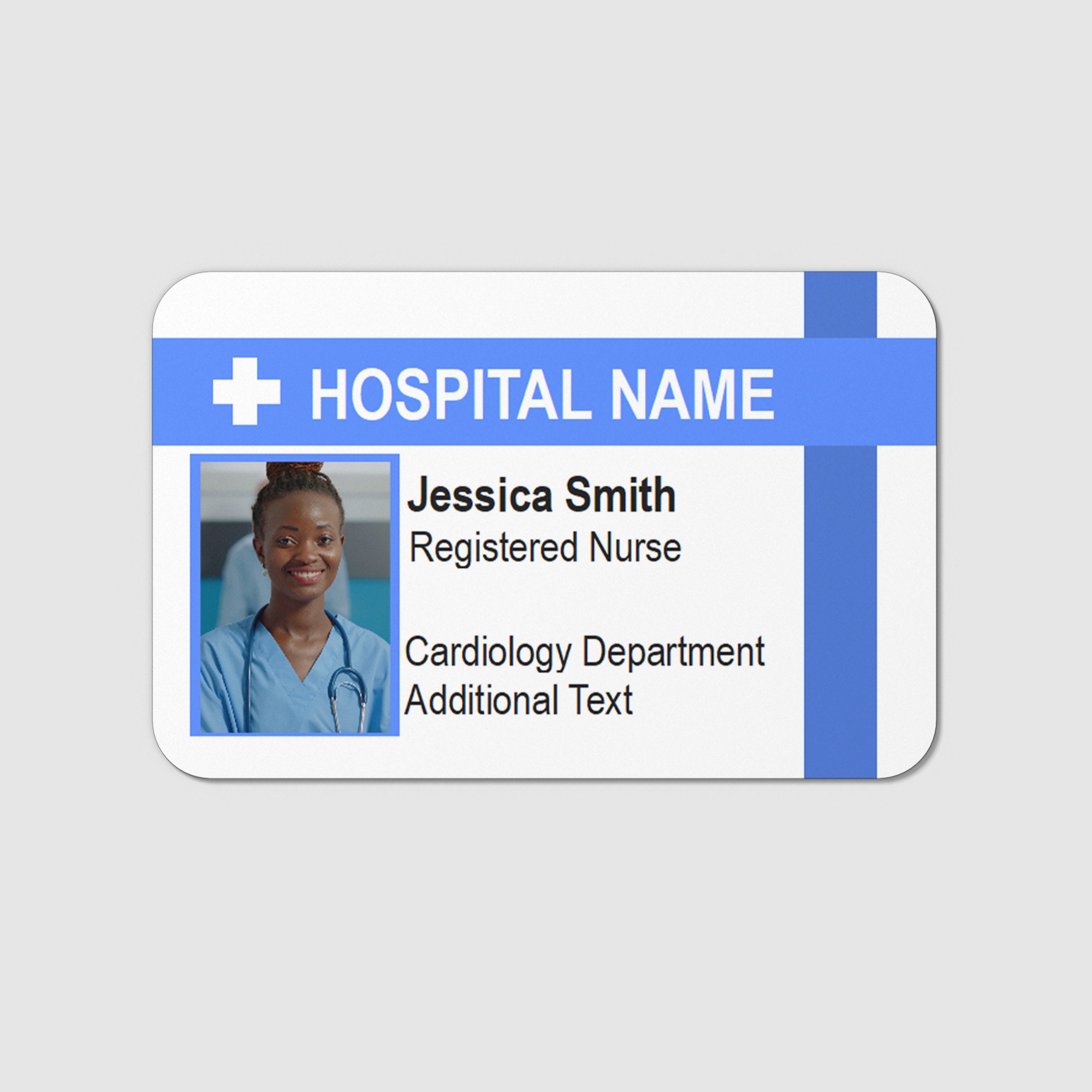 Nurse ID Card - Etsy