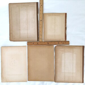 Antique Victorian Photo Album Illustrated Pages, Satin Finish End ...