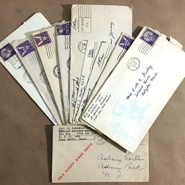 Military Envelopes - Etsy