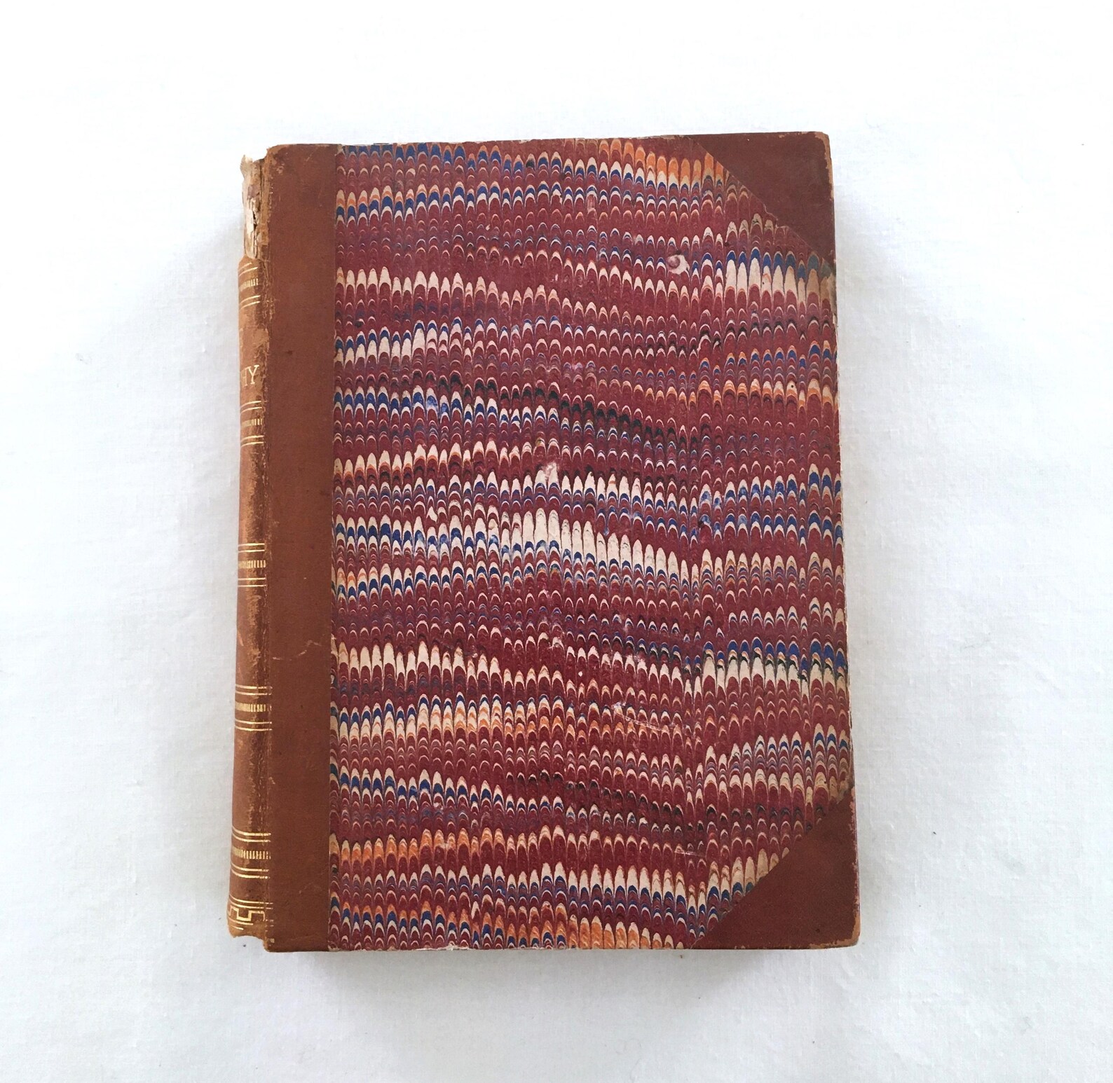 Antique Victorian 1880 Book Acme Library of Standard Biography, Chaucer ...