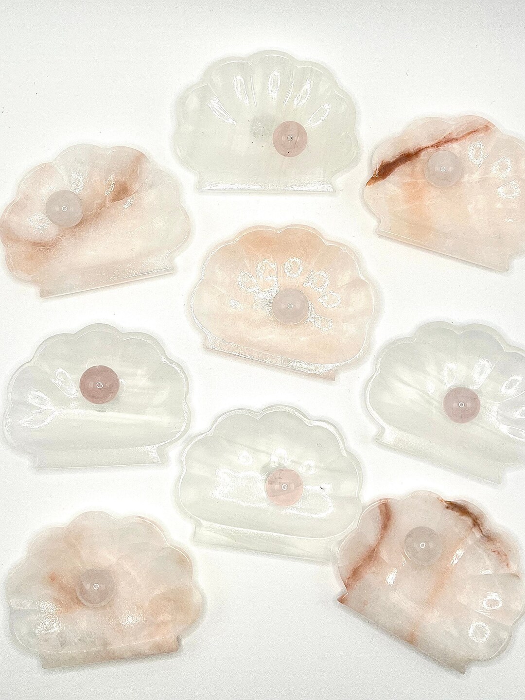 Onyx Trinket Shell Dish - Etsy