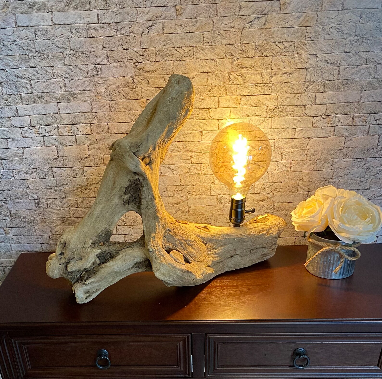 Driftwood Lamp Lamp Table Lamp Rustic Floor Lamp Wood - Etsy