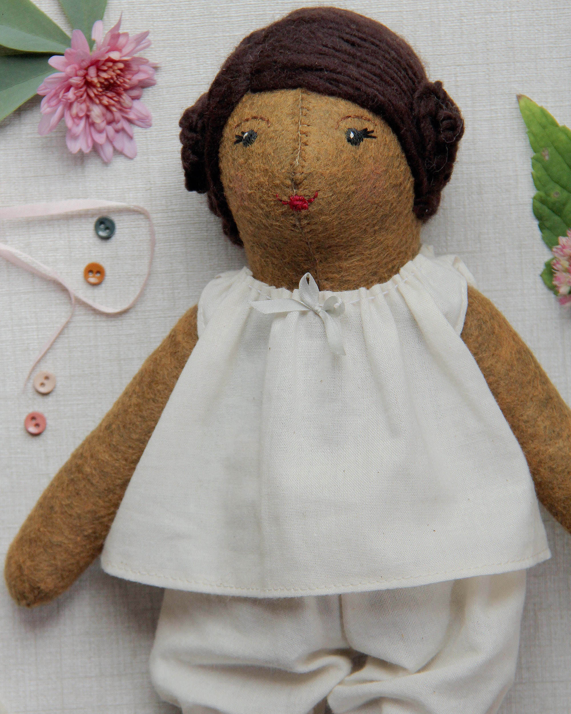 Handmade Doll Pattern, Soft Doll Sewing Pattern, Cloth Doll Clothes ...