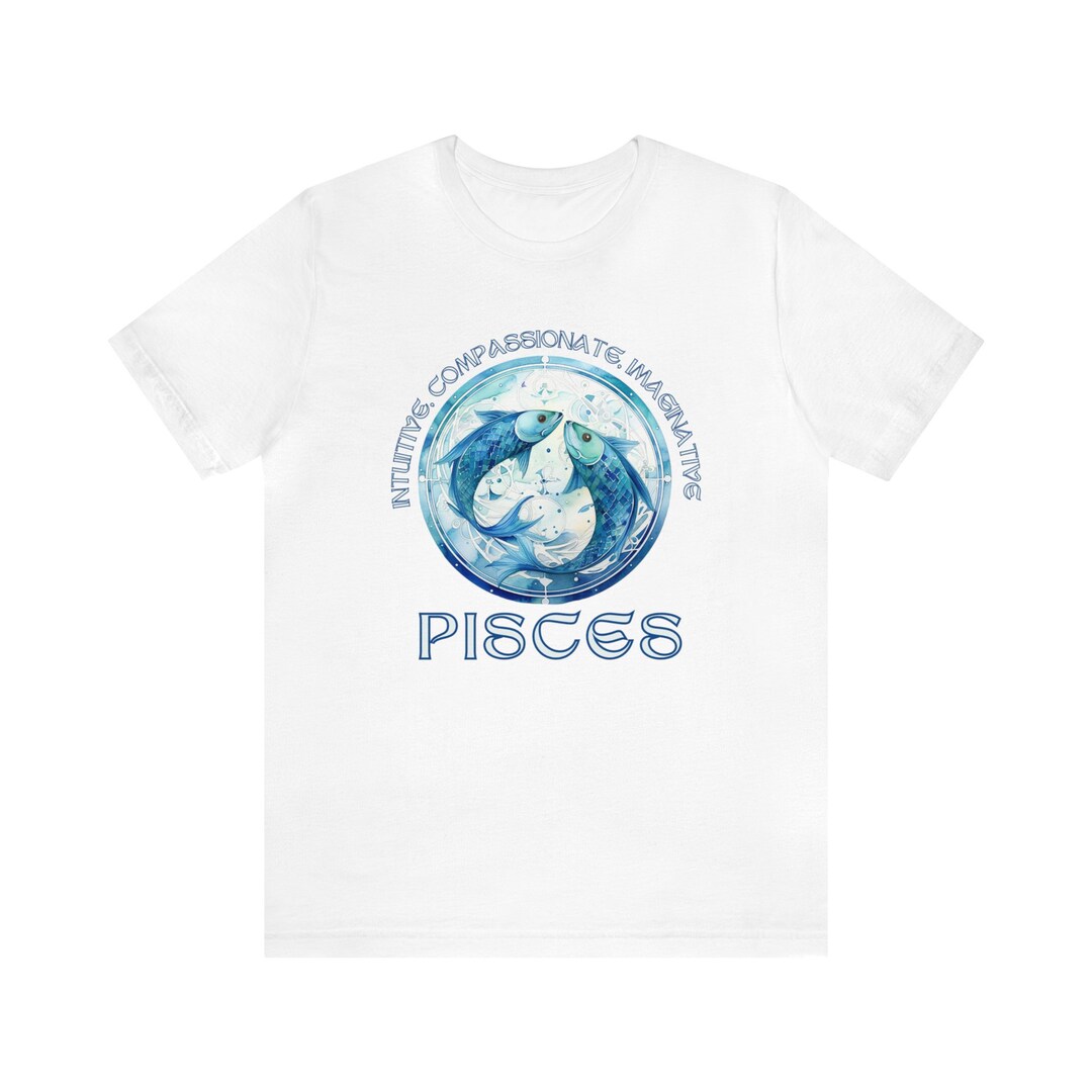 Pisces Shirt Astrology Shirt Horoscope Gift Zodiac Sign Horoscope Tee ...