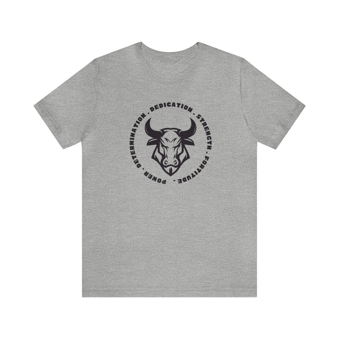 Power Shirt Determination Dedication Strength Fortitude Fitness Shirt ...
