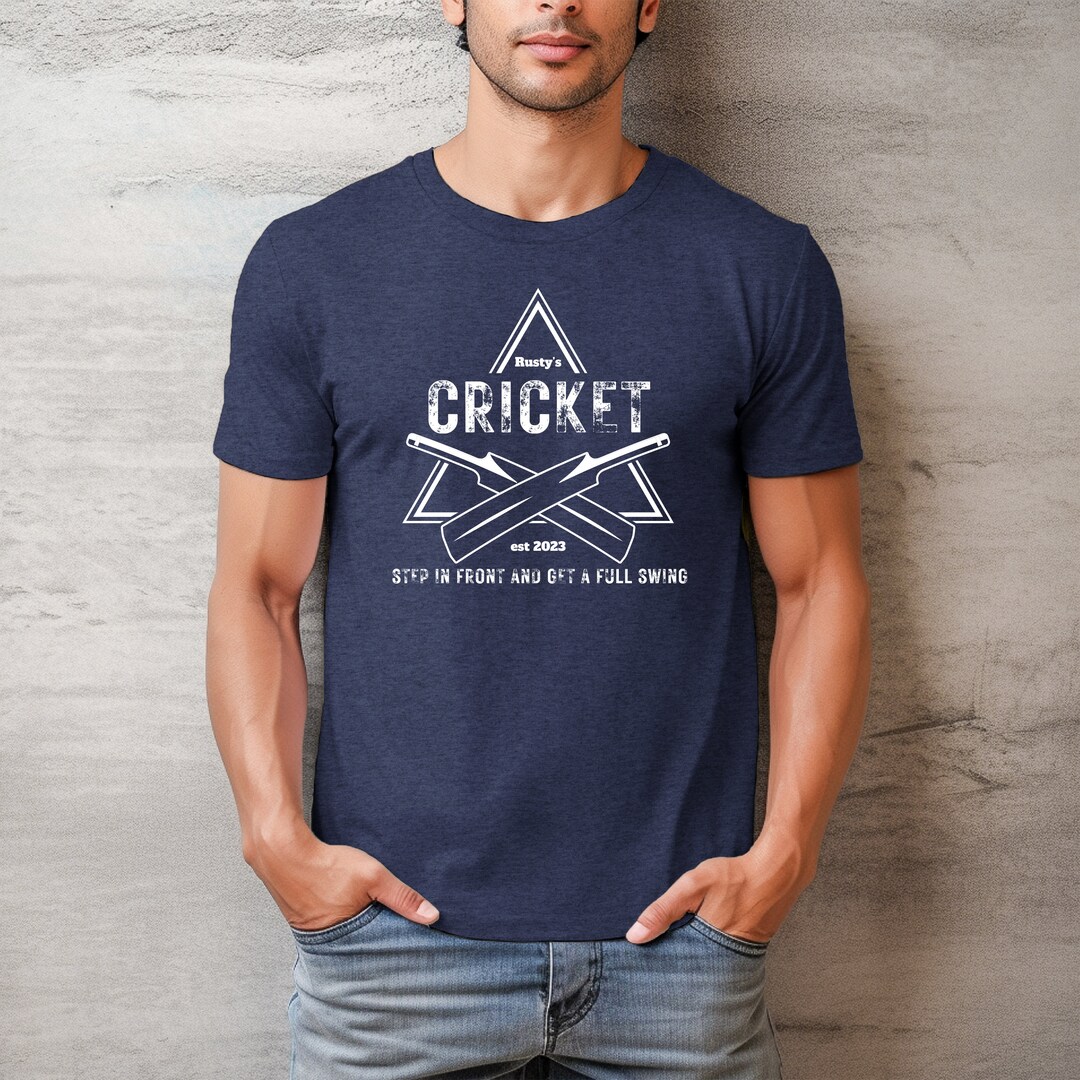 Rusty Cricket Shirt | Cricket Shirt | Cricket Champion | Unisex Short ...
