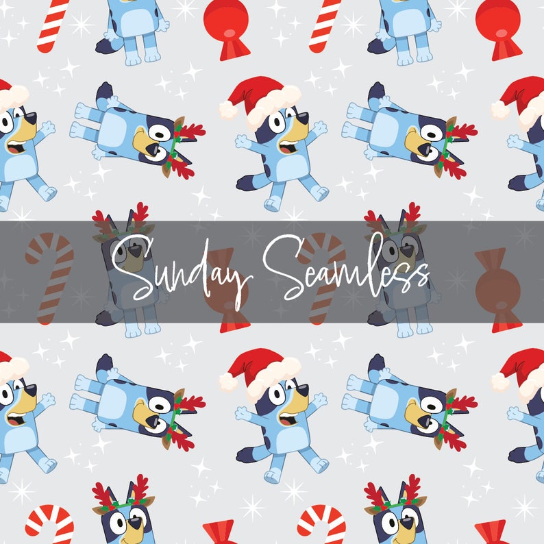 Bluey Seamless Texture