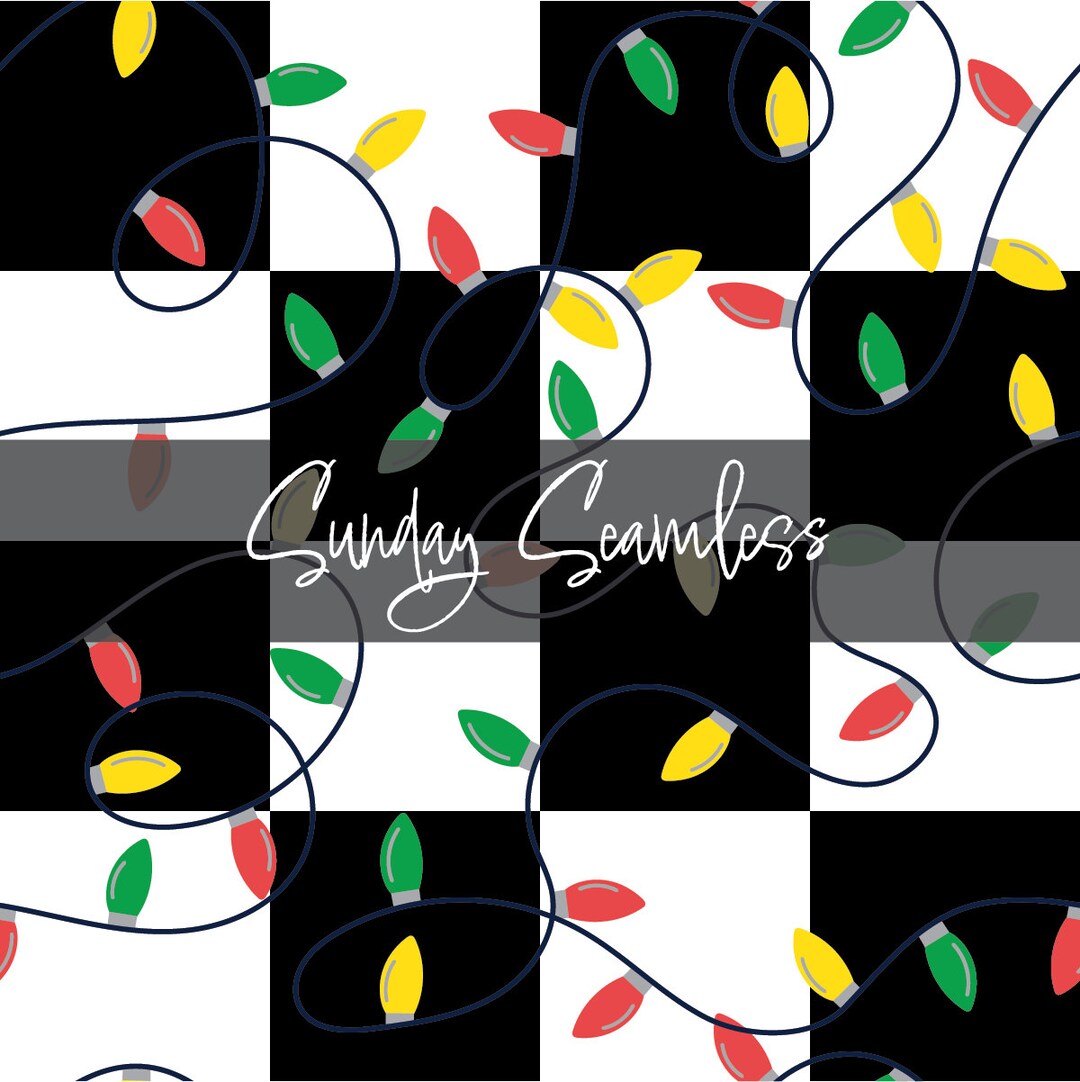 Christmas Checker Seamless Pattern, Seamless, File, Christmas Seamless ...