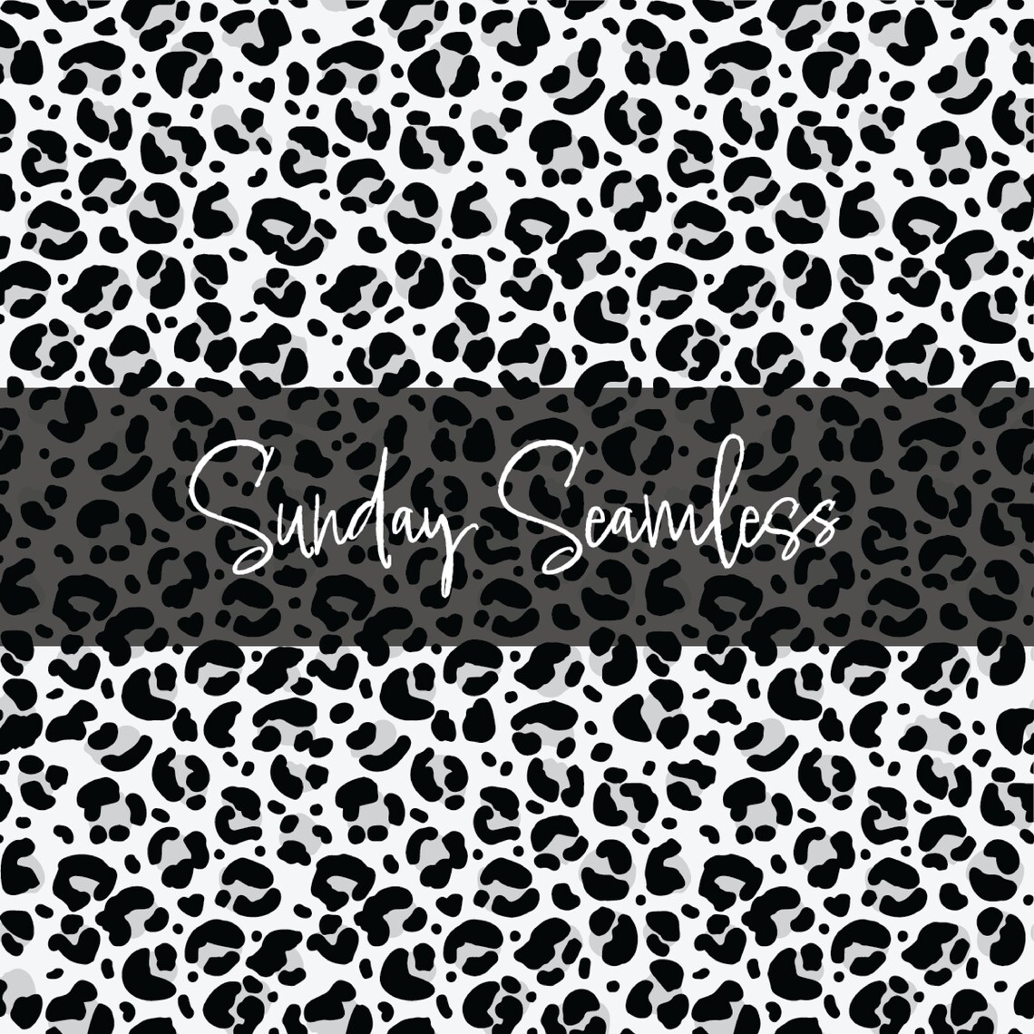 Light Grey Snow Leopard Seamless Pattern Seamless File - Etsy