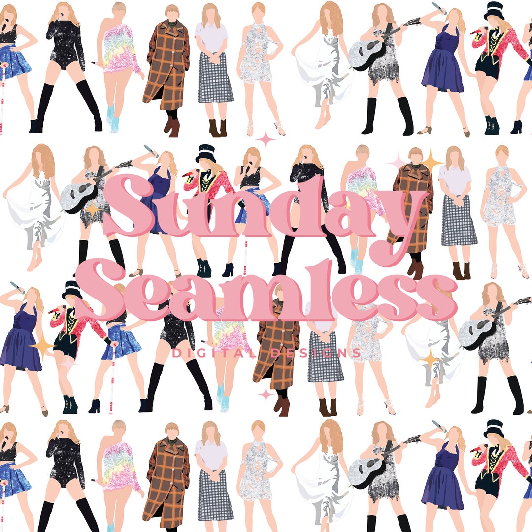 Pop Icon Seamless, Music Seamless, Pop Culture Seamless, TS Poses ...