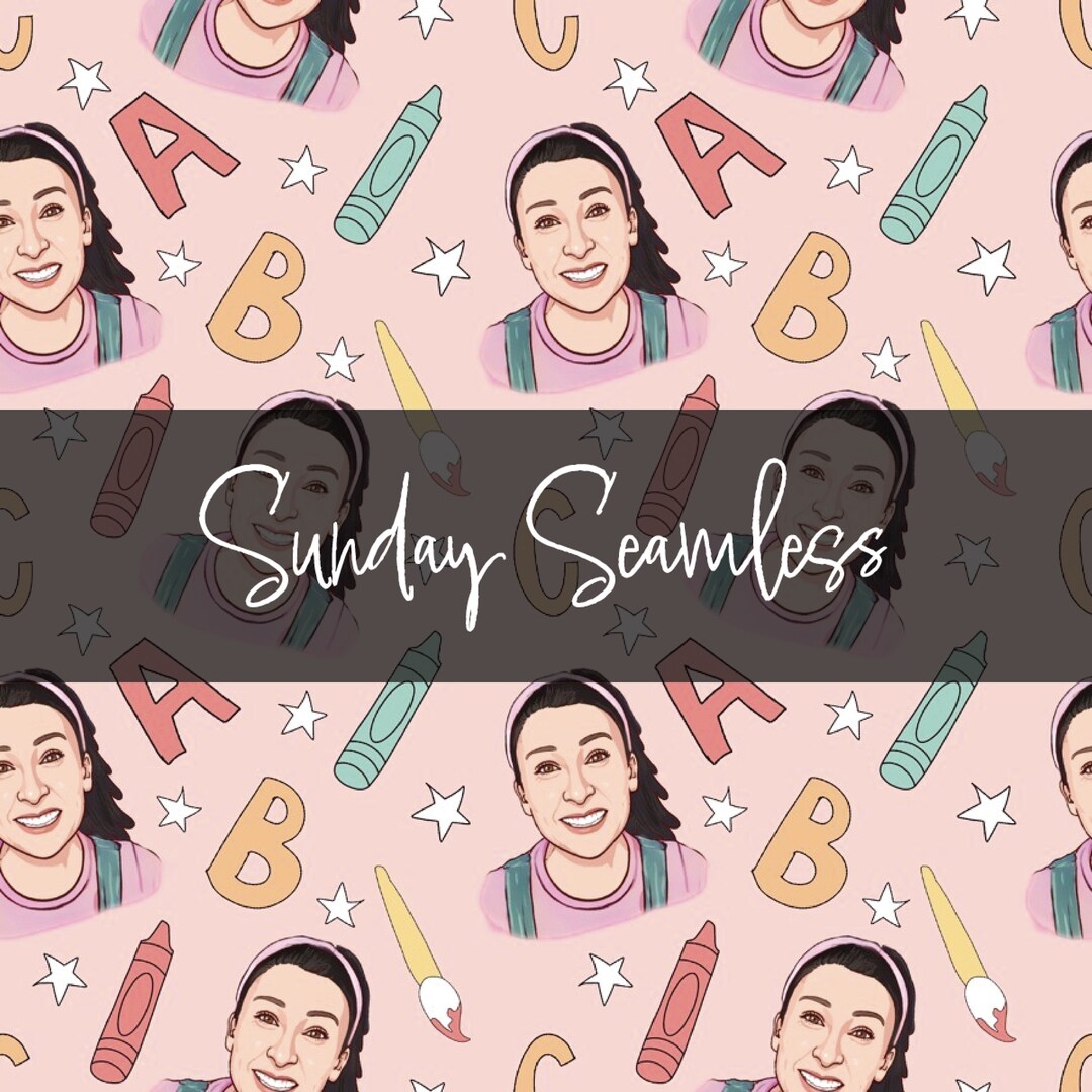 Ms. Rachel Songs for Littles Seamless Pattern, Seamless, File, Fabric ...
