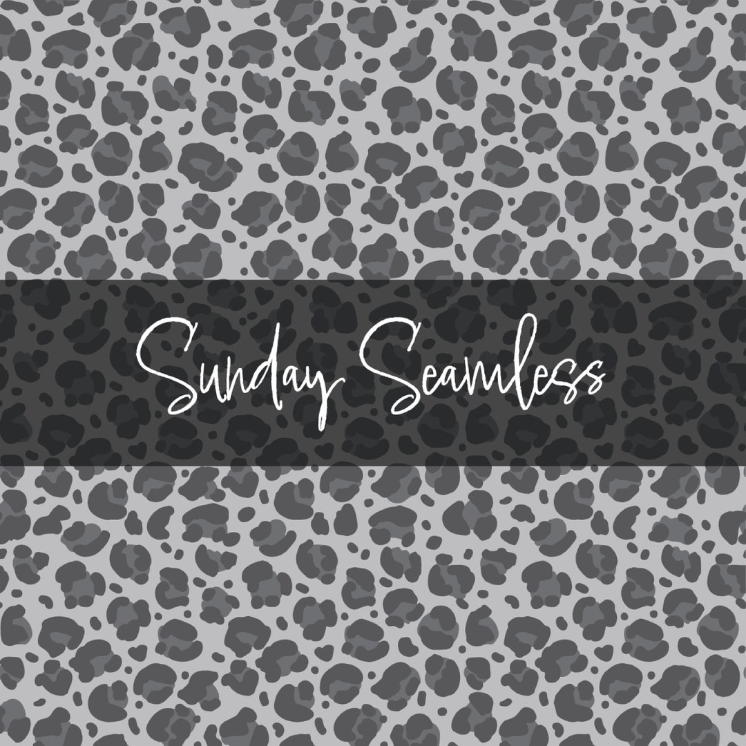 Grey Leopard Seamless Pattern, Seamless, File, Muted LEOPARD SEAMLESS ...