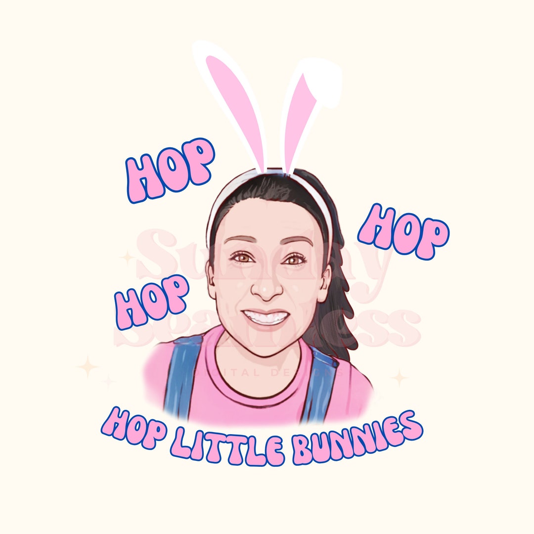 Easter Hop Ms Rachel PNG DIGITAL DOWNLOAD, Mom Trending Png, Ms Rachel ...