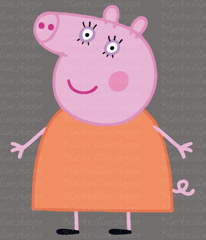 Peppa Pig Family Bundle. PNG Download. PNG Only No Physical Print. Kids ...