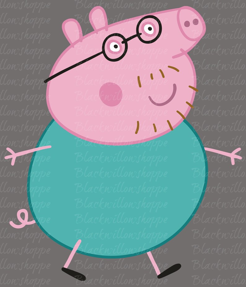 Peppa Pig Family Bundle. PNG Download. PNG Only No Physical Print. Kids ...